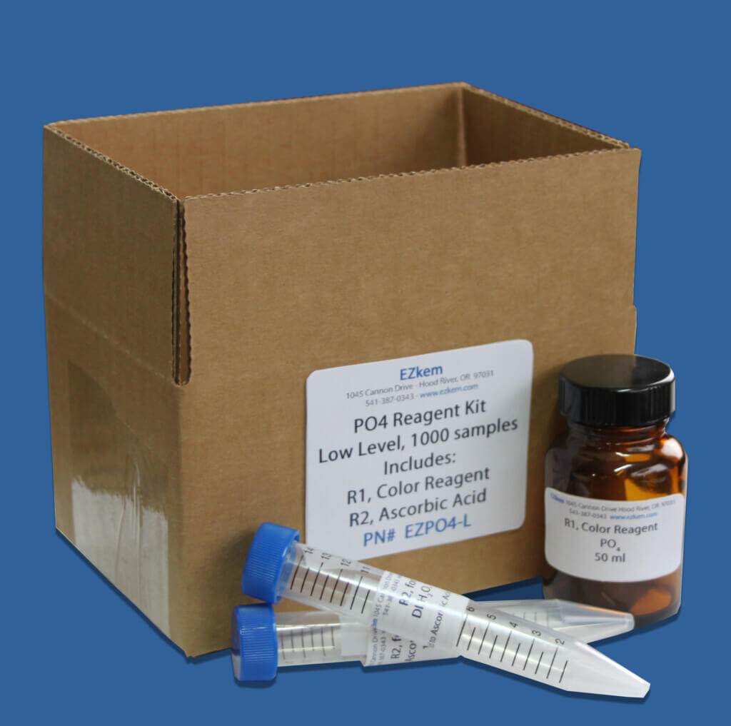 EasyChem 200 Reagent Kit for PO4, Low Level, 1000 Samples - EZkem