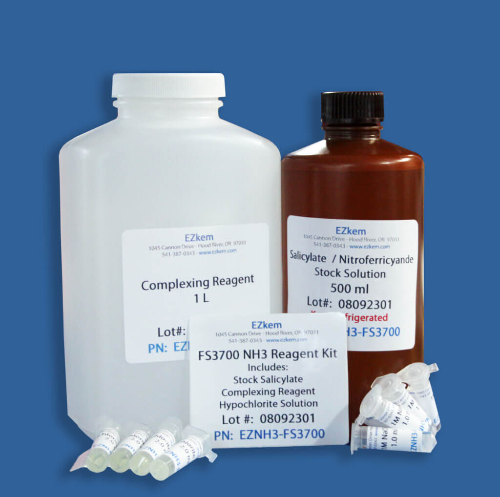 FS3700 Reagent Kit for NH3/TKN - EZkem